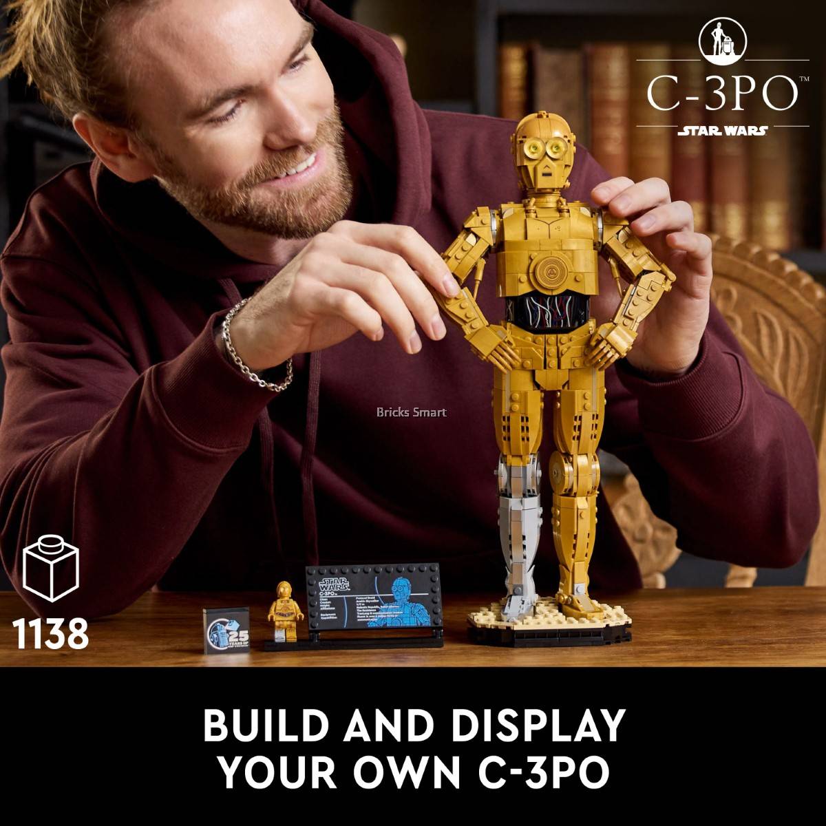 LEGO 75398 Star Wars C-3PO Building Toy Set