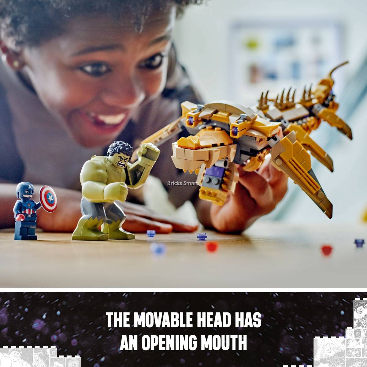 LEGO 76290 Marvel The Avengers vs. The Leviathan Building Toy Set