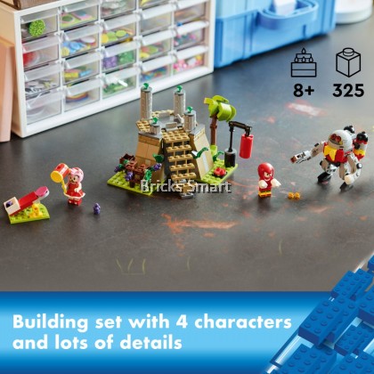 LEGO 76998 Sonic Knuckles and the Master Emerald Shrine Building Toy Set