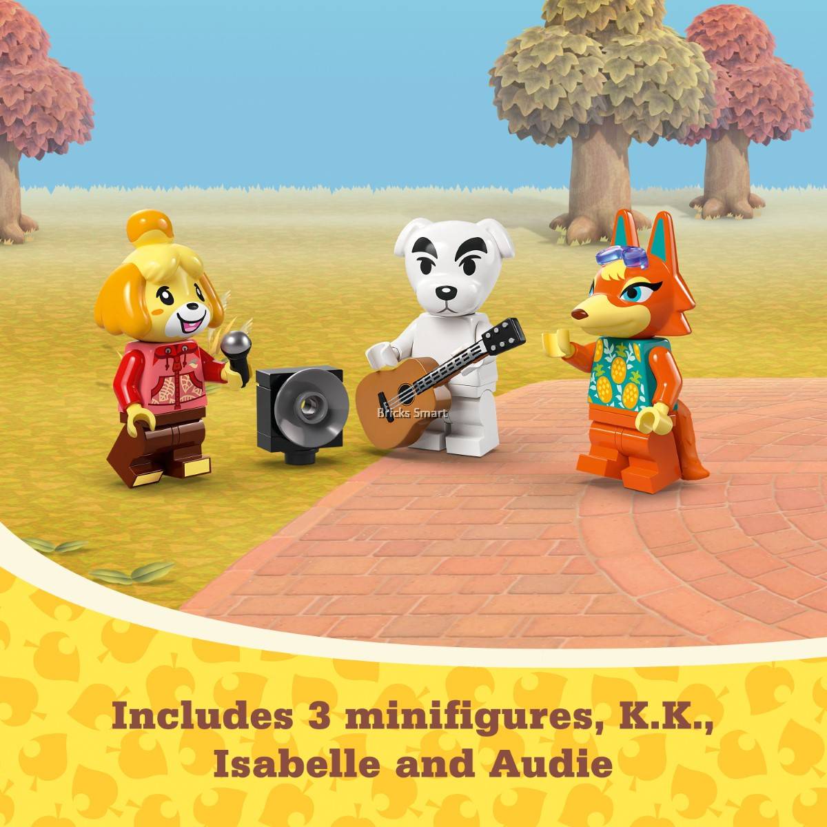 LEGO 77052 Animal Crossing K.K.'s Concert at the Plaza Building Toy Set