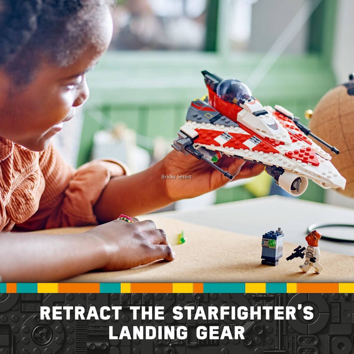 LEGO 75388 Star Wars Jedi Bob's Starfighter Building Toy Set