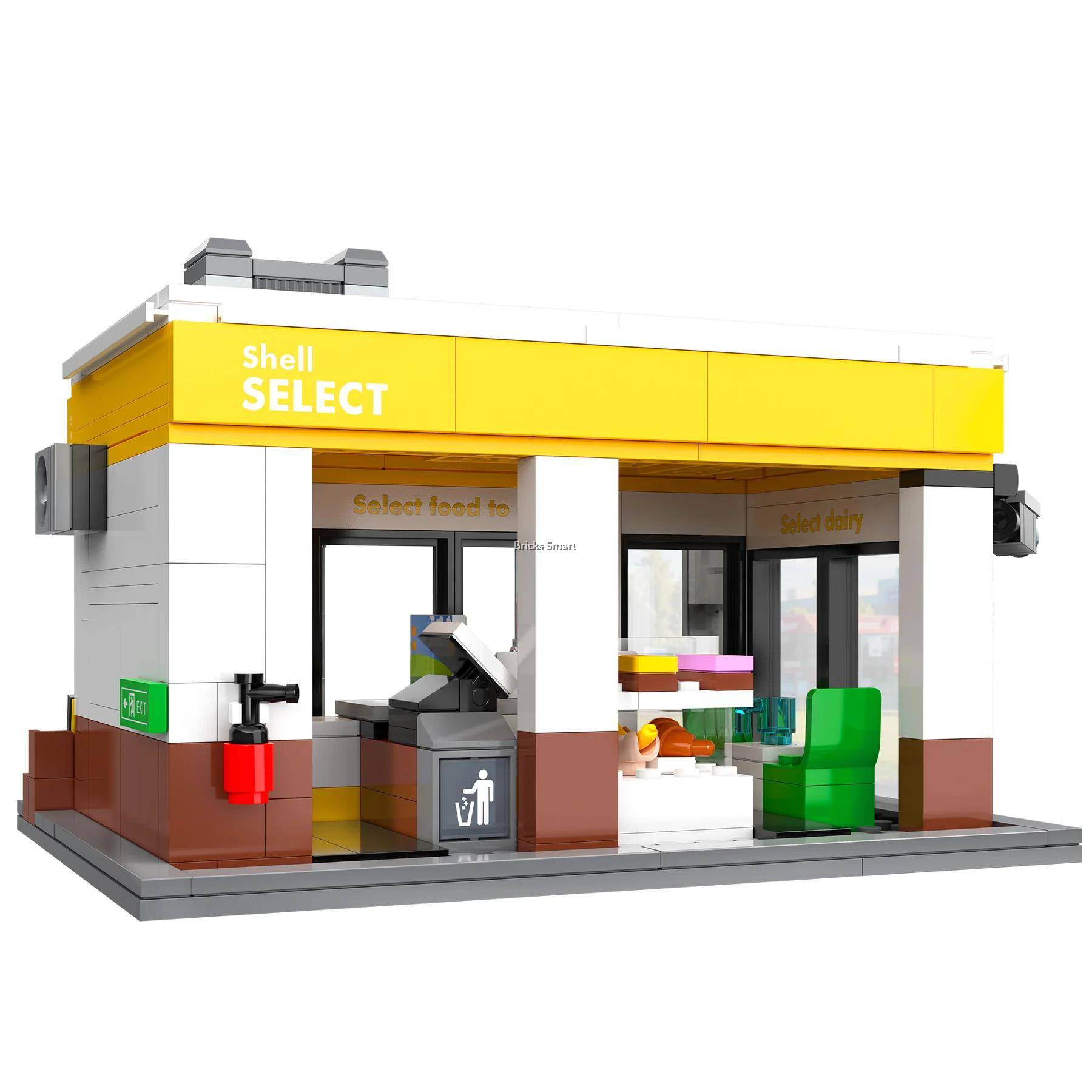 CaDA Shell Select C66027W Block Toy Set (303 Pieces)