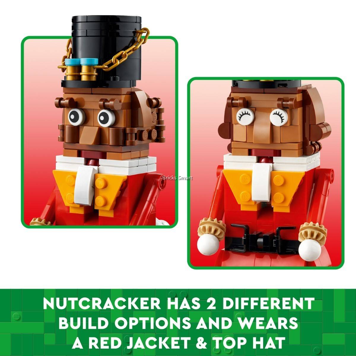 LEGO 40640 Nutcracker Building Toy Set (208 Pieces)