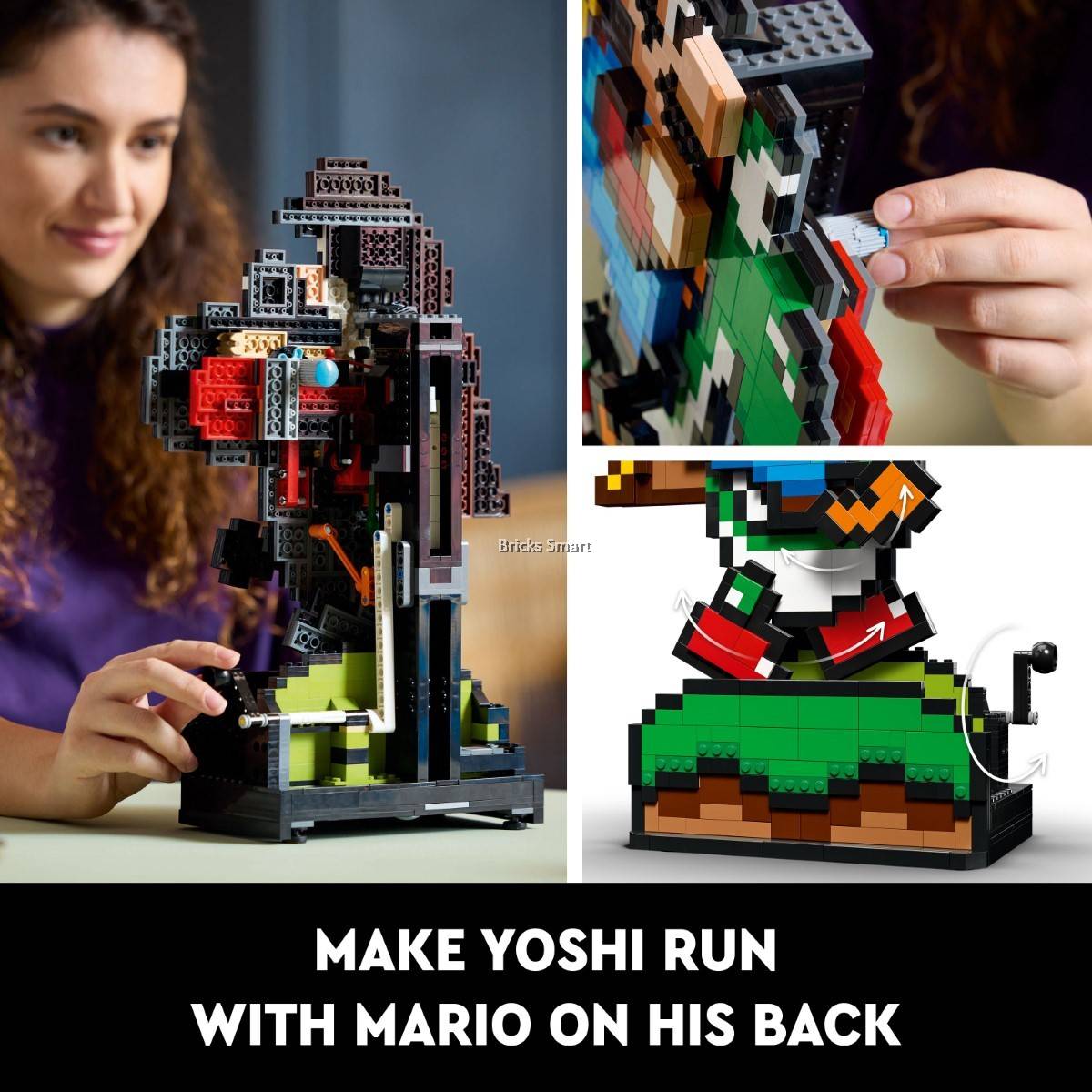 LEGO 71438 Super Mario Super Mario World: Mario & Yoshi Building Toy ...