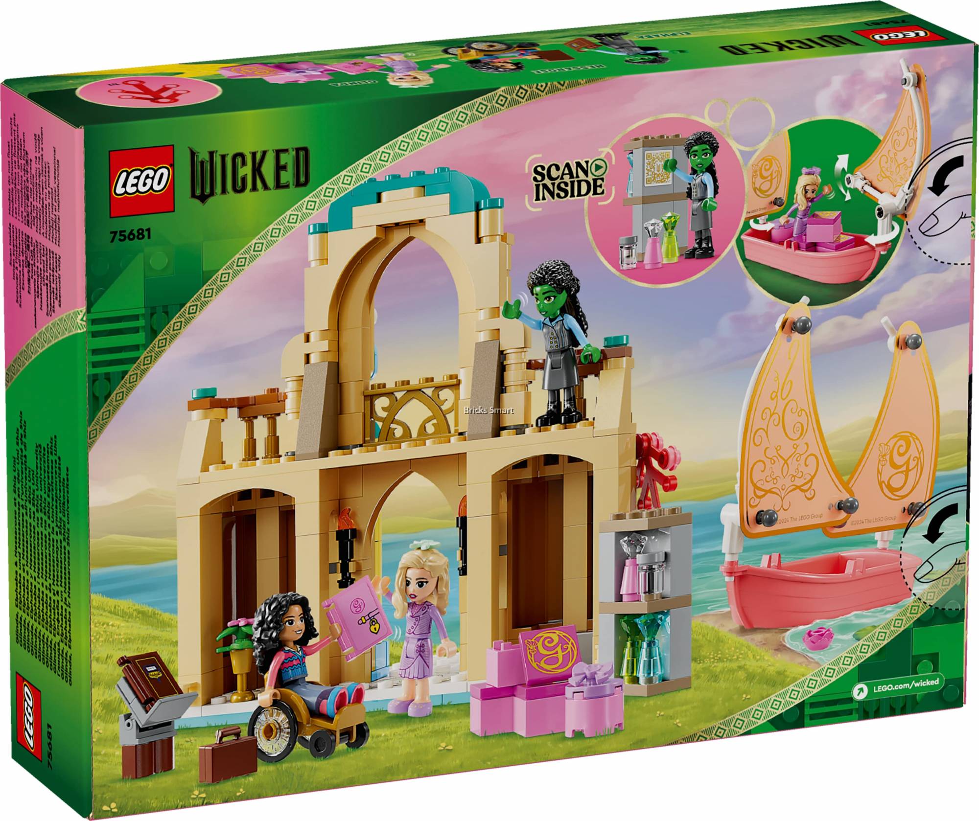 LEGO 75681 Wicked Welcome to Emerald City Building Toy Set (304 Pieces)