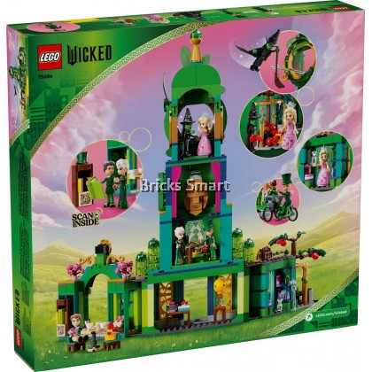 LEGO 75684 Wicked Glinda, Elphaba & Nessarose at Shiz University ...