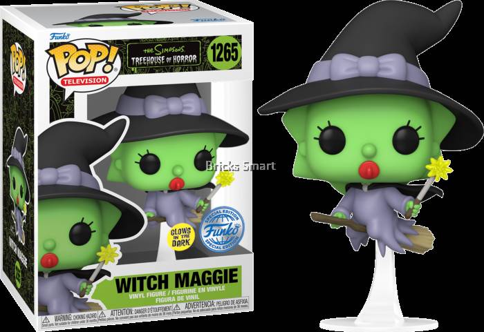 Funko Pop! TV: The Simpsons - Witch Maggie (Glow In The Dark) [Exclusive]