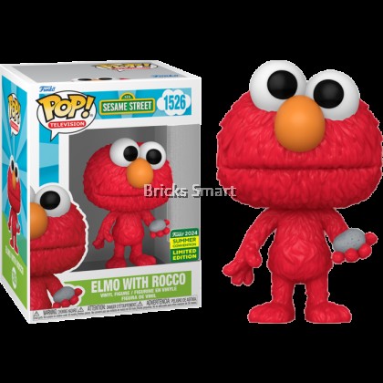 Funko Pop! TV: Sesame Street - Elmo With Rocco [Summer Convention ...