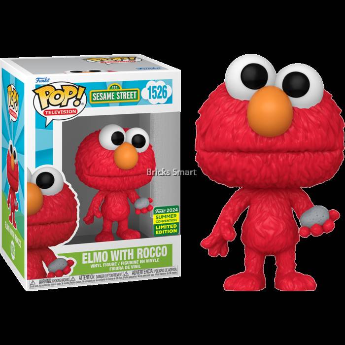 Funko Pop! TV: Sesame Street - Elmo With Rocco [Summer Convention ...