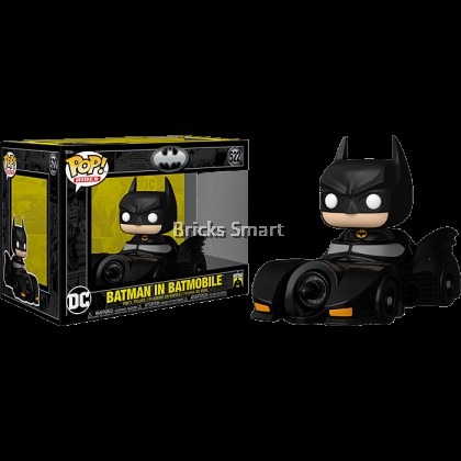 Funko Pop! Rides DLX: Batman - 85th Anniversary Batman in Batmobile (1989)