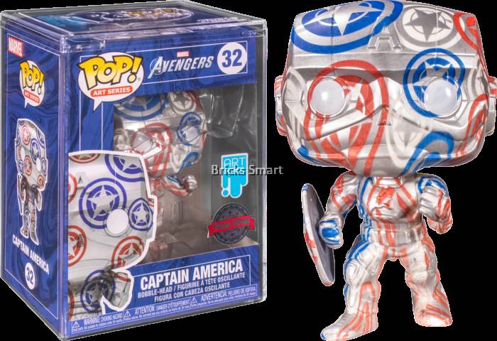 Funko Pop! Artist Series: Patriotic Age - Captain America With Choice ...