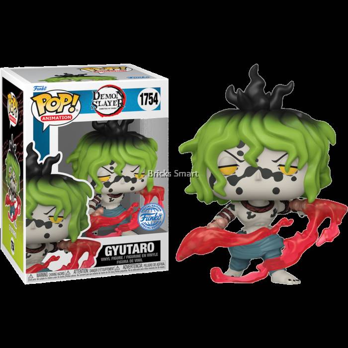 Funko Pop! Animation: Demon Slayer - Gyutaro (Blood Attack) [Exclusive]