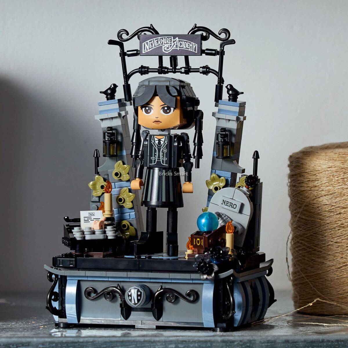 LEGO 76780 Wednesday Addams Figure Building Toy Set