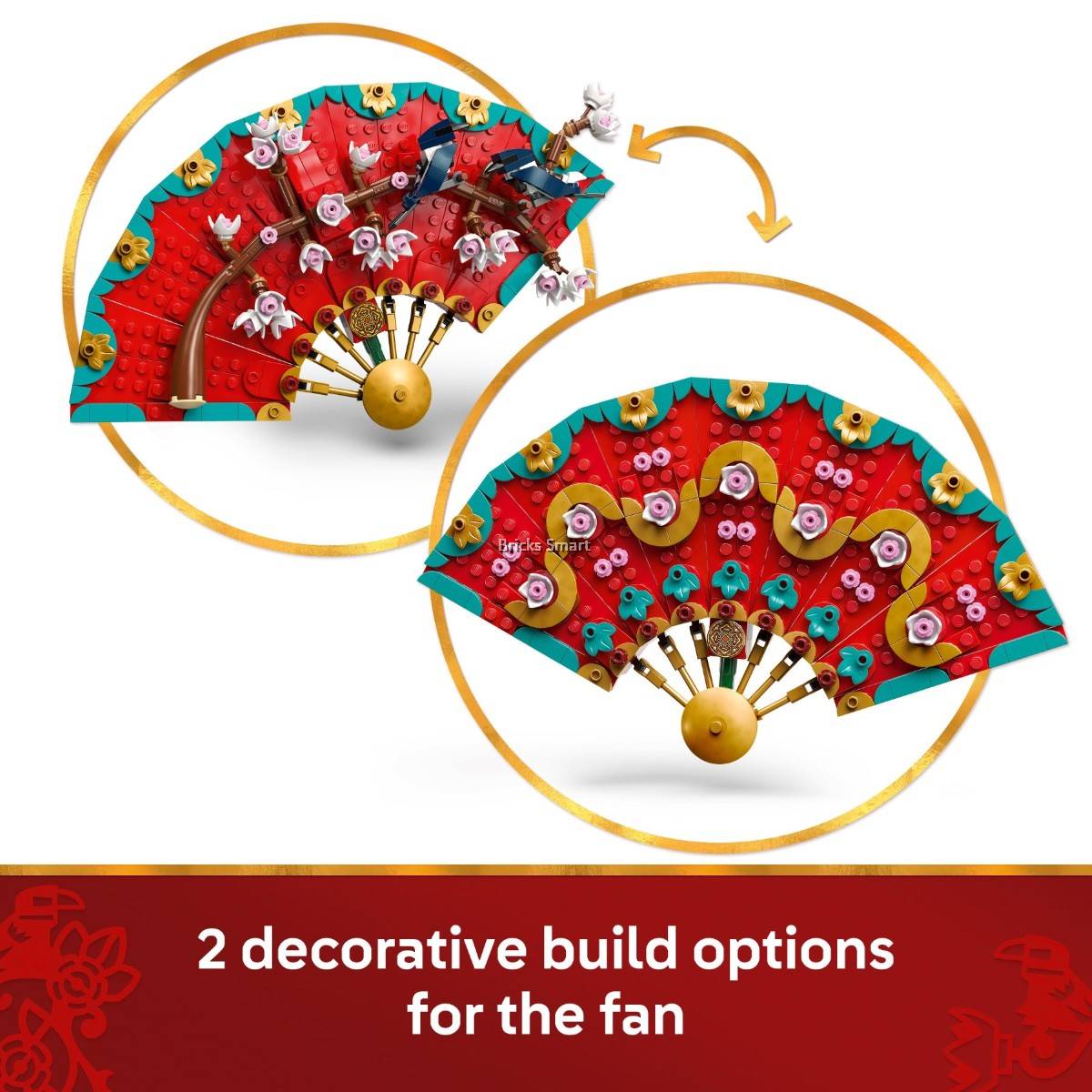 LEGO 80117 Chinese Festival Good Fortune Building Set (1021 Pieces)