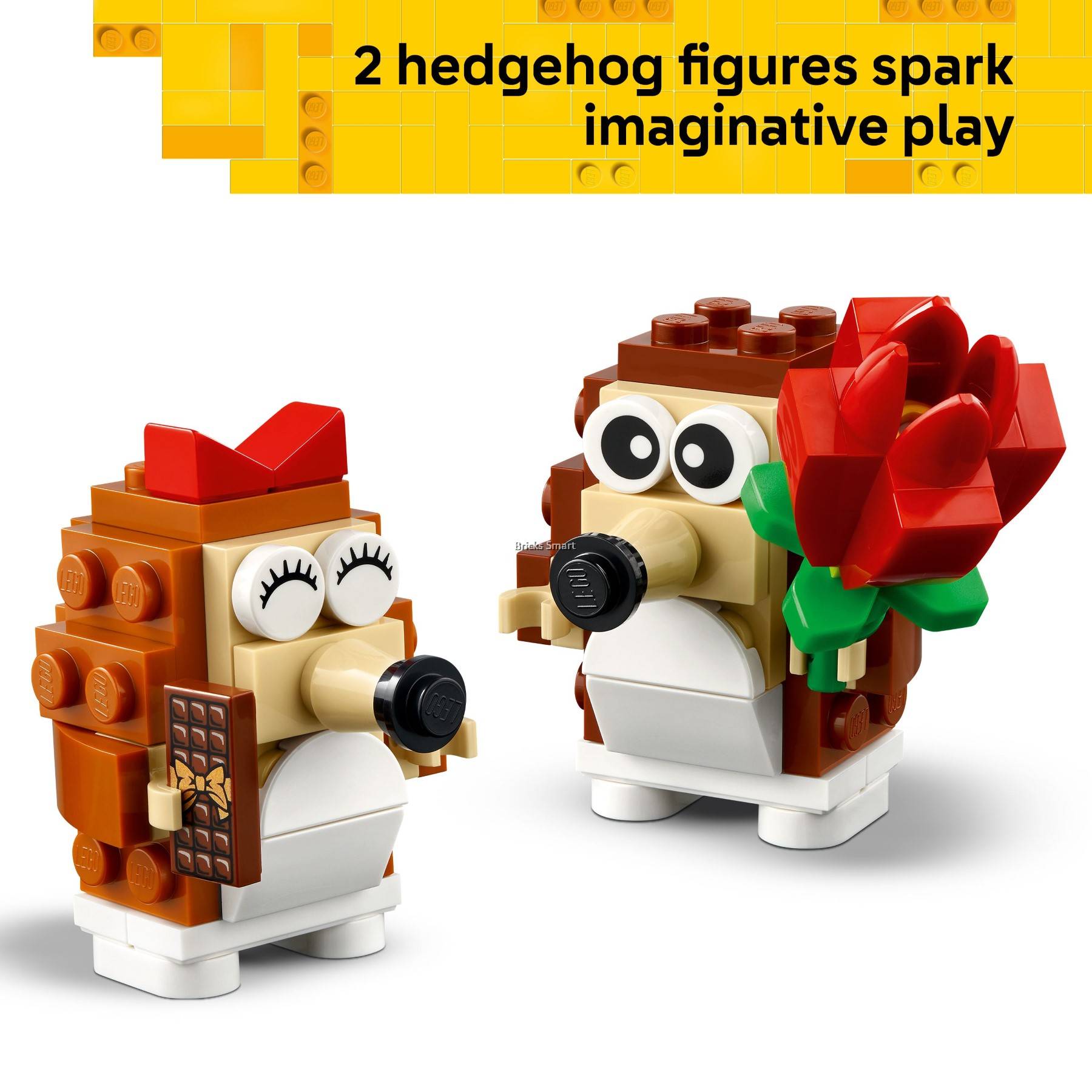 LEGO 40711 Hedgehog Picnic Date Building Toy Set (116 Pieces)
