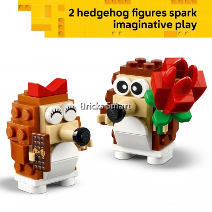 LEGO 40711 Hedgehog Picnic Date Building Toy Set (116 Pieces)