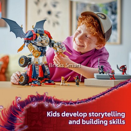 LEGO 71834 Ninjago Zane's Ultra Combiner Mech Building Toy Set (1187 ...