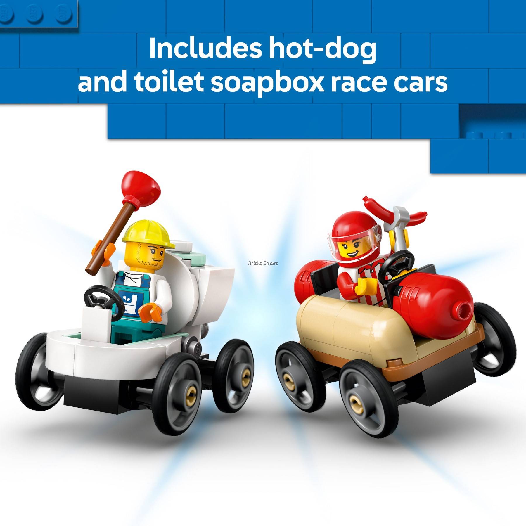 LEGO 60460 City No Limits: Race Car Ramp Track Building Toy Set (436 ...