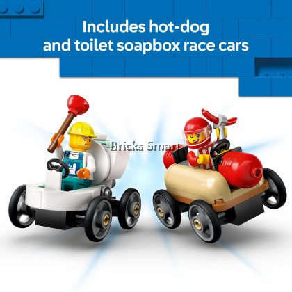 LEGO 60460 City No Limits: Race Car Ramp Track Building Toy Set (436 ...