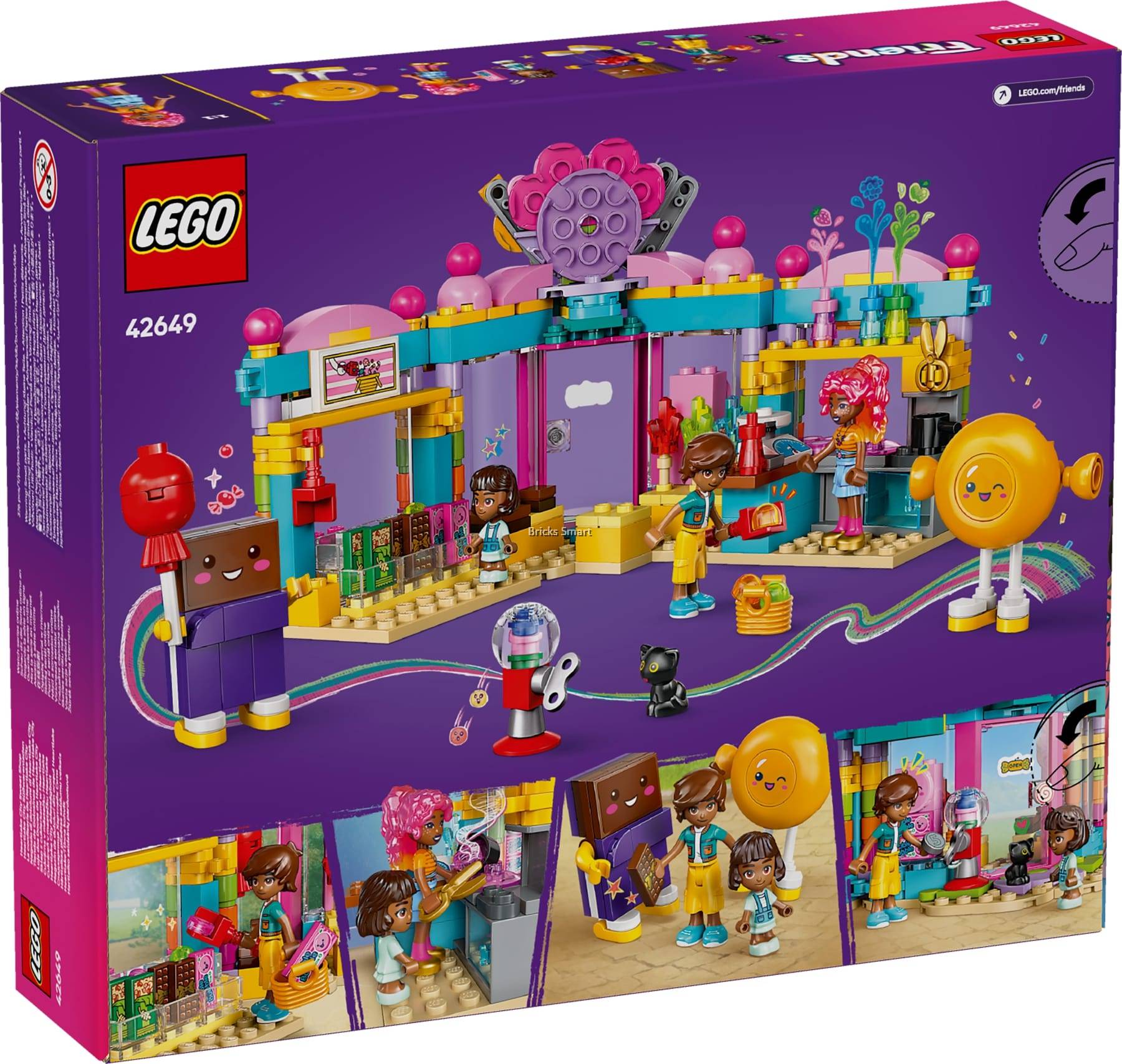 LEGO 42649 LEGO Friends Heartlake City Candy Store Building Toy Set ...