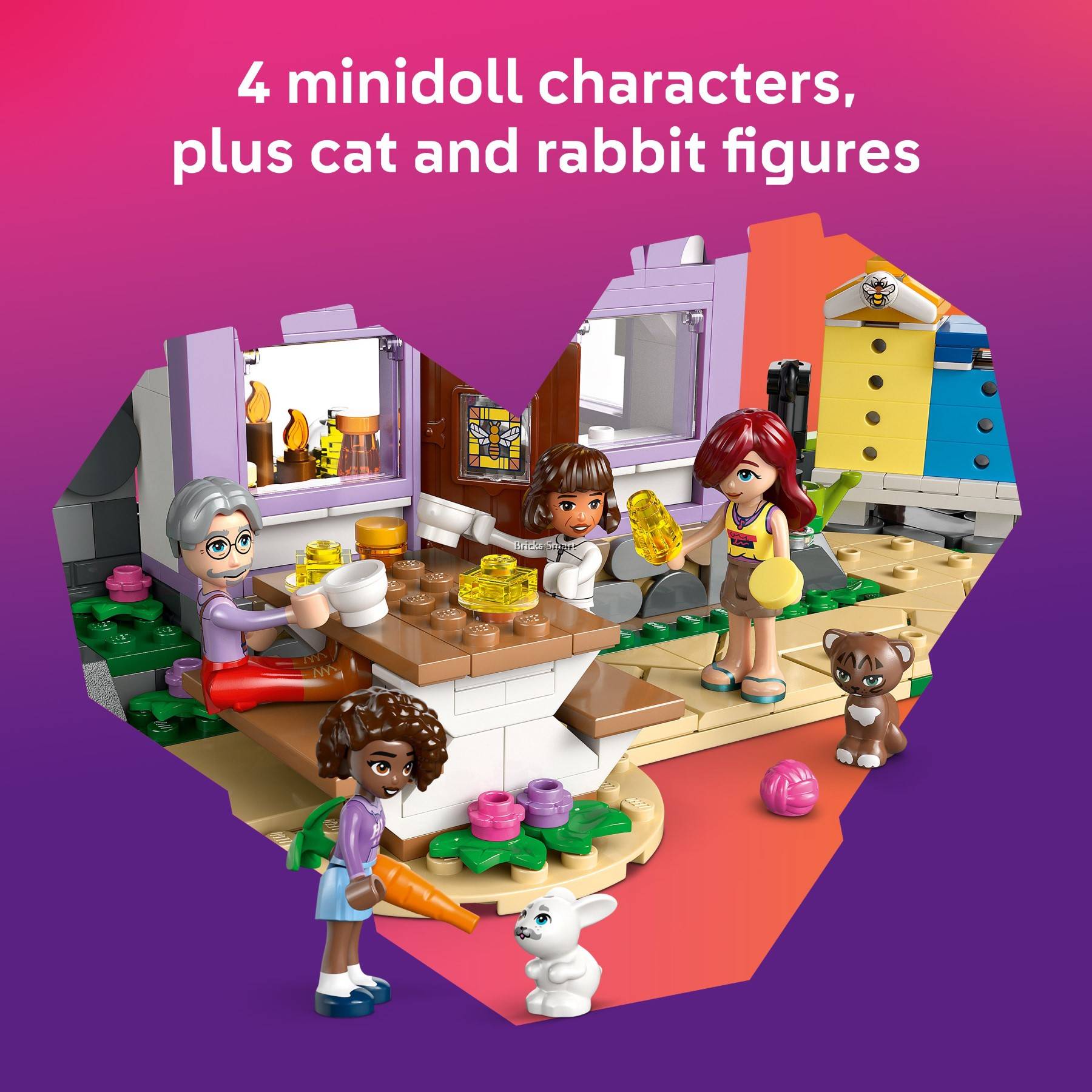 LEGO 42669 LEGO Friends Beekeepers' House and Flower Garden Building ...