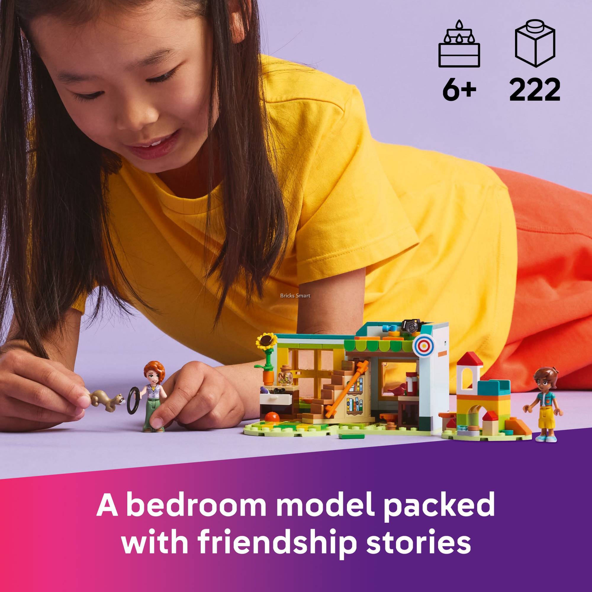 LEGO 42646 LEGO Friends Autumn’s Room Building Toy Set (222 Pieces)