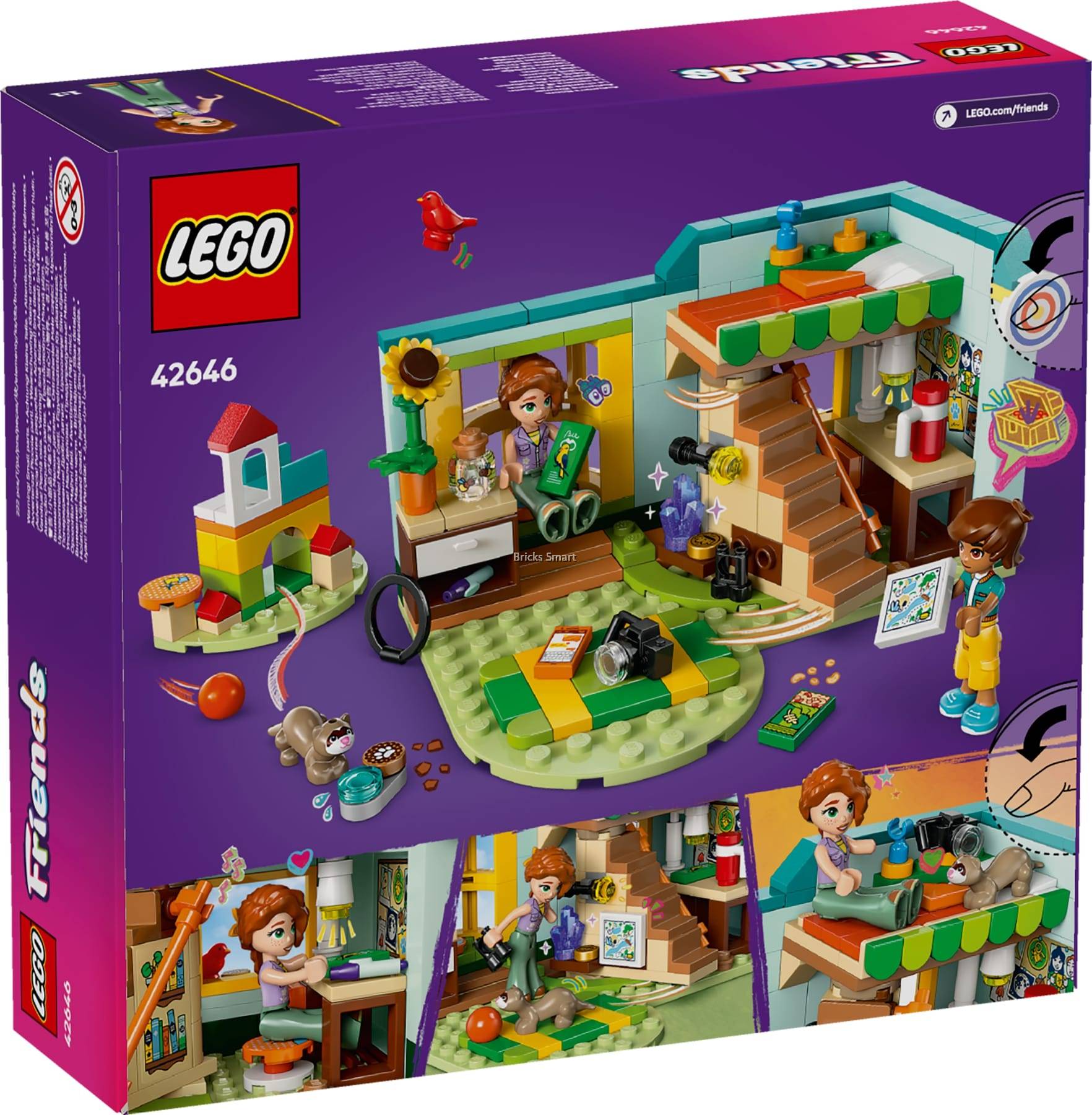 LEGO 42646 LEGO Friends Autumn’s Room Building Toy Set (222 Pieces)
