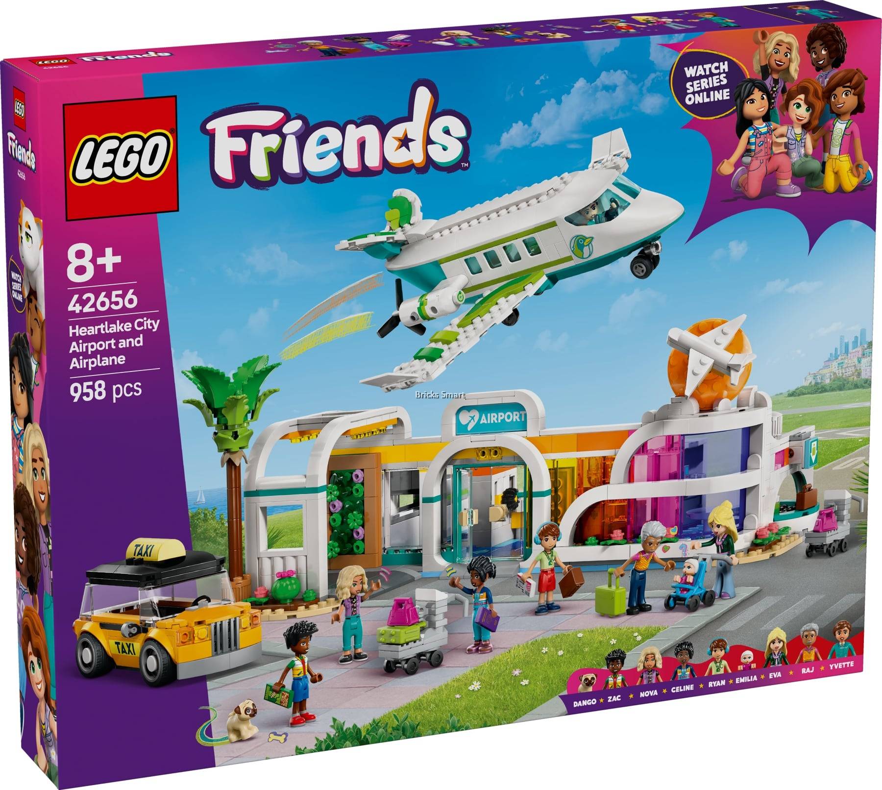 LEGO 42656 LEGO Friends Heartlake City Airport and Airplane Building ...