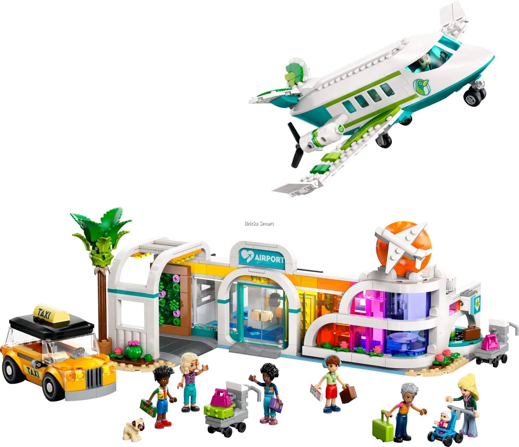 LEGO 42656 LEGO Friends Heartlake City Airport and Airplane Building ...