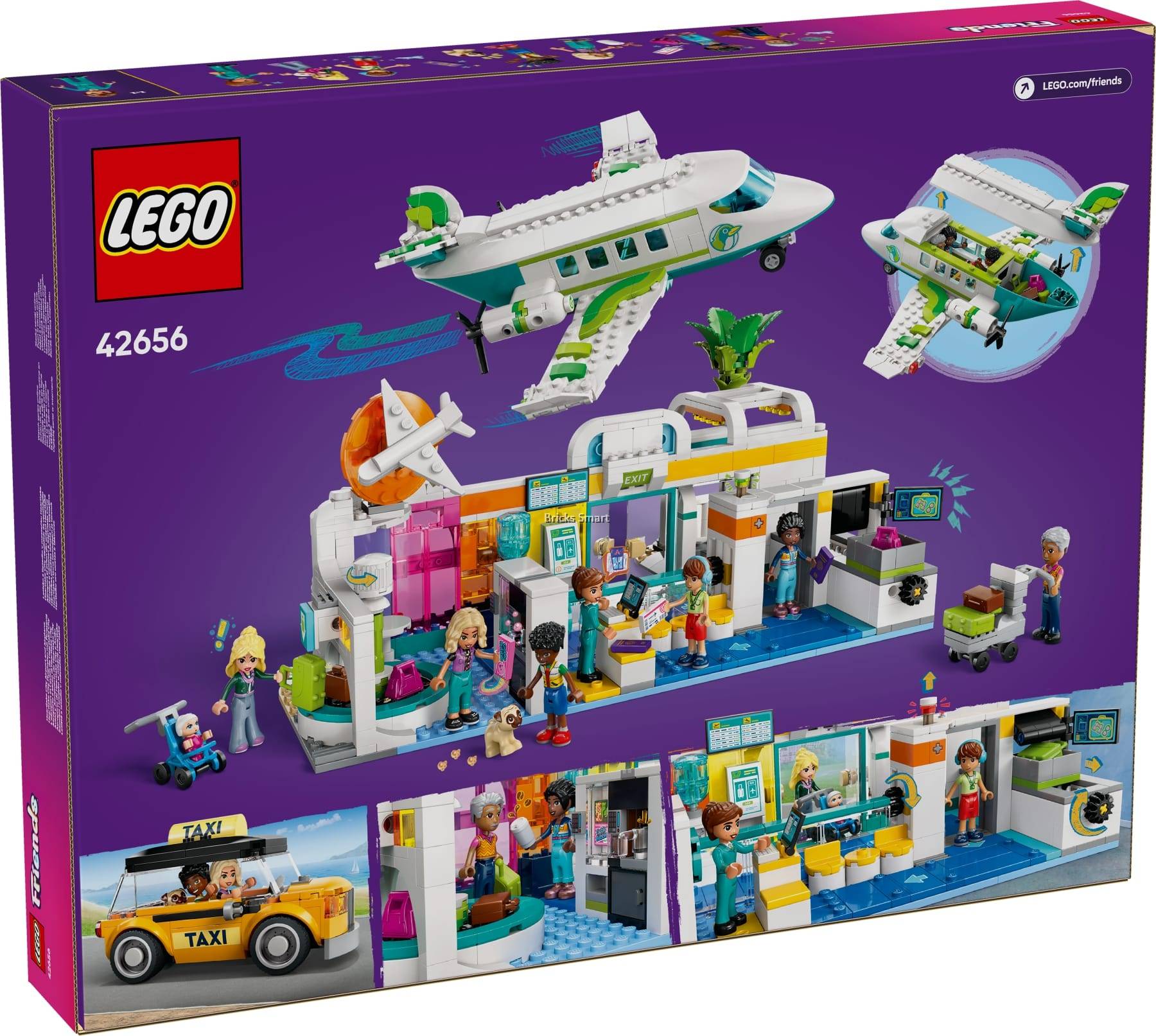 LEGO 42656 LEGO Friends Heartlake City Airport and Airplane Building ...