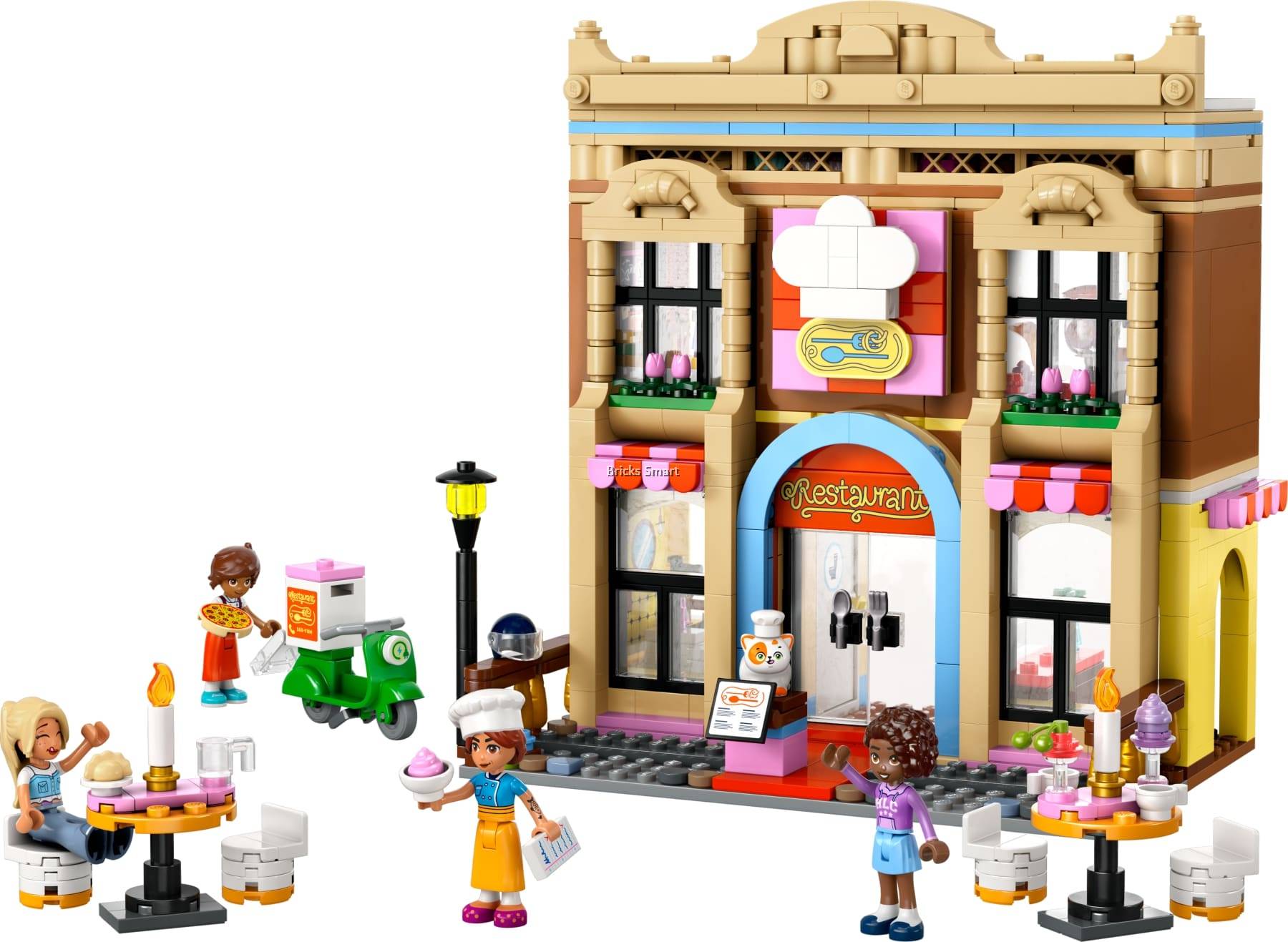 LEGO 42655 LEGO Friends Restaurant and Cooking School Building Toy Set ...