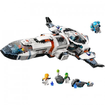 LEGO 60446 City Modular Galactic Spaceship Building Toy Set (717 Pieces)