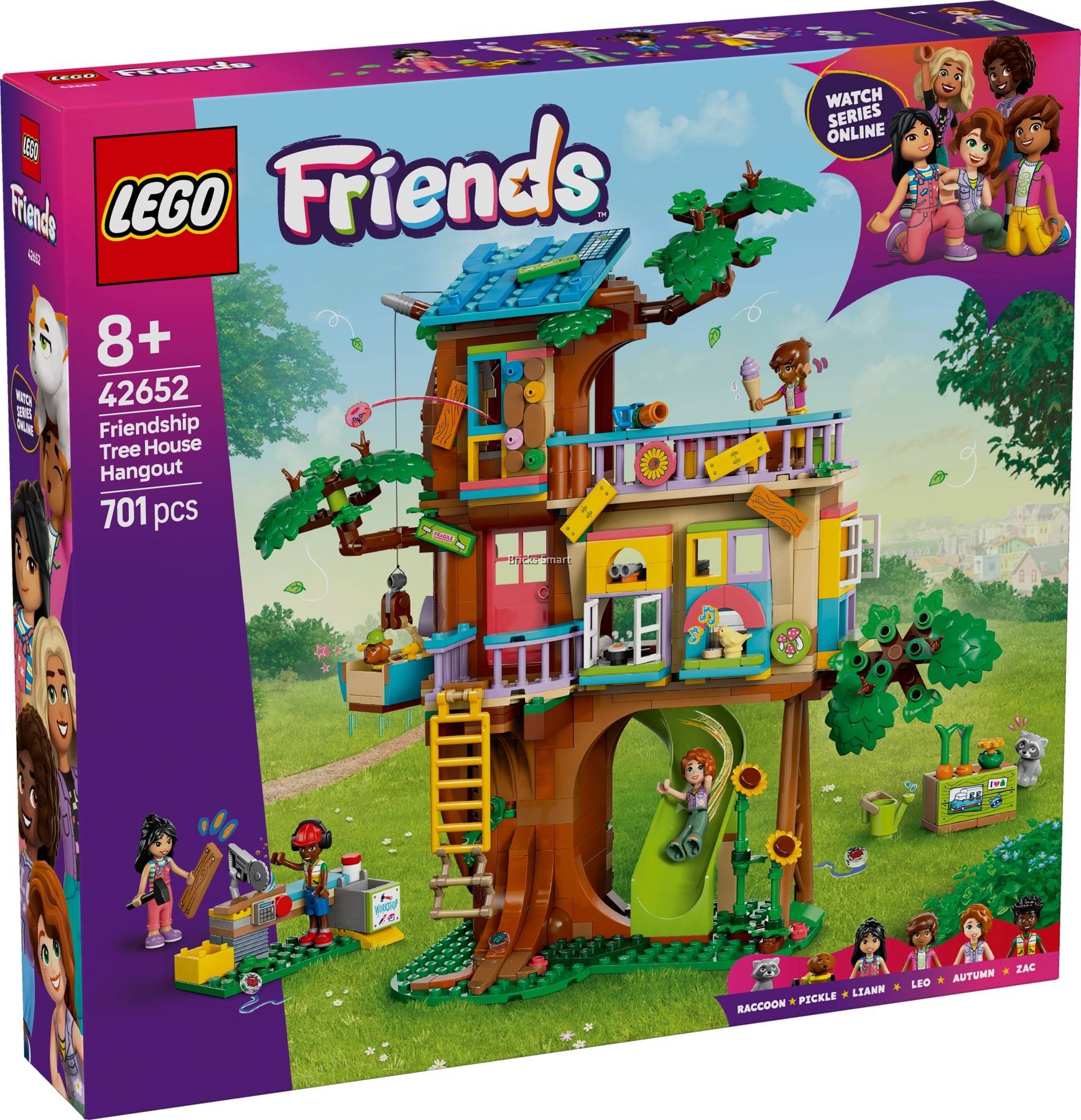 LEGO 42652 LEGO Friends Friendship Tree House Hangout Building Toy Set ...