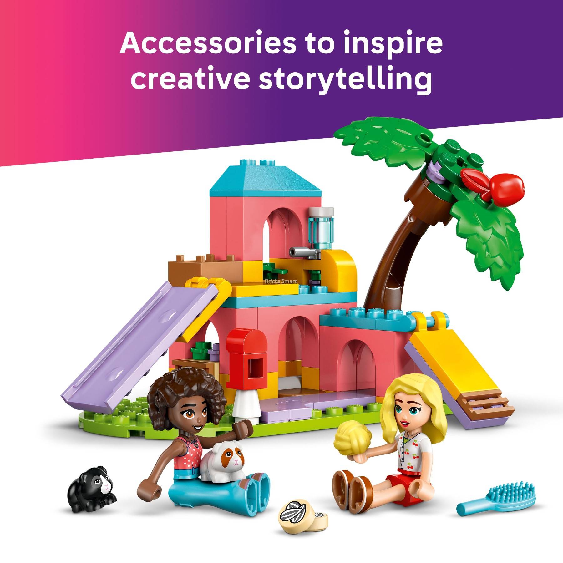 LEGO 42640 LEGO Friends Guinea Pig Playground Building Toy Set (86 Pieces)