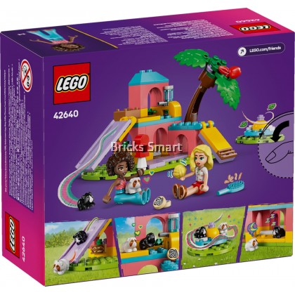 LEGO 42640 LEGO Friends Guinea Pig Playground Building Toy Set (86 Pieces)