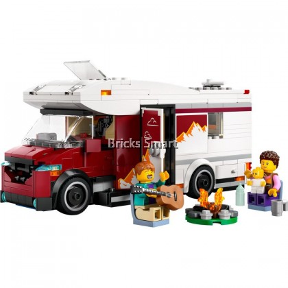 LEGO 60454 City Holiday Adventure Camper Van Building Toy Set (385 Pieces)