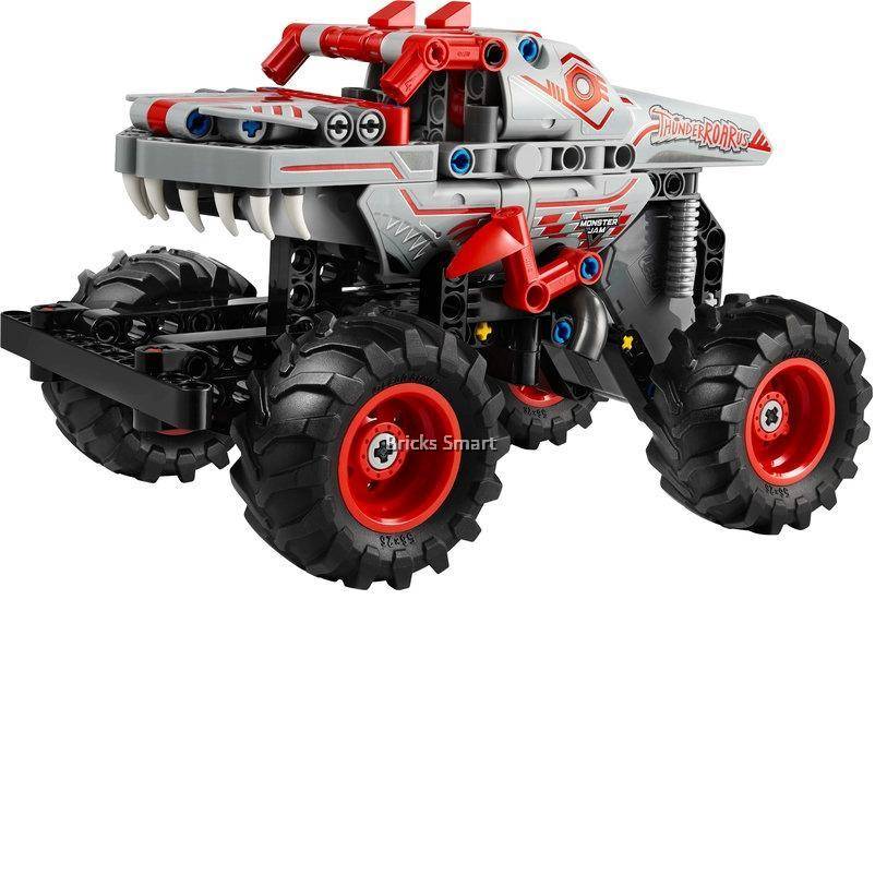 LEGO 42200 Technic Monster Jam ThunderROARus Pull-Back Building Toy Set ...