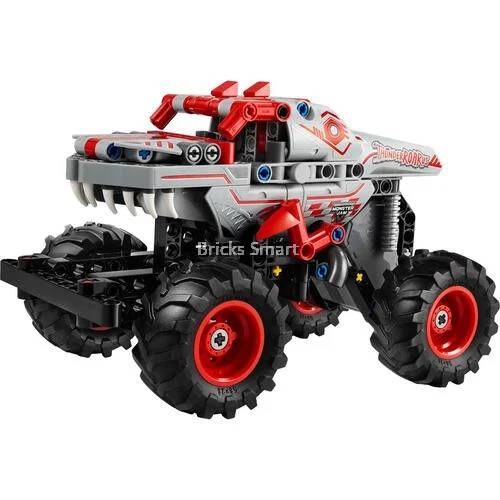 LEGO 42200 Technic Monster Jam ThunderROARus Pull-Back Building Toy Set ...