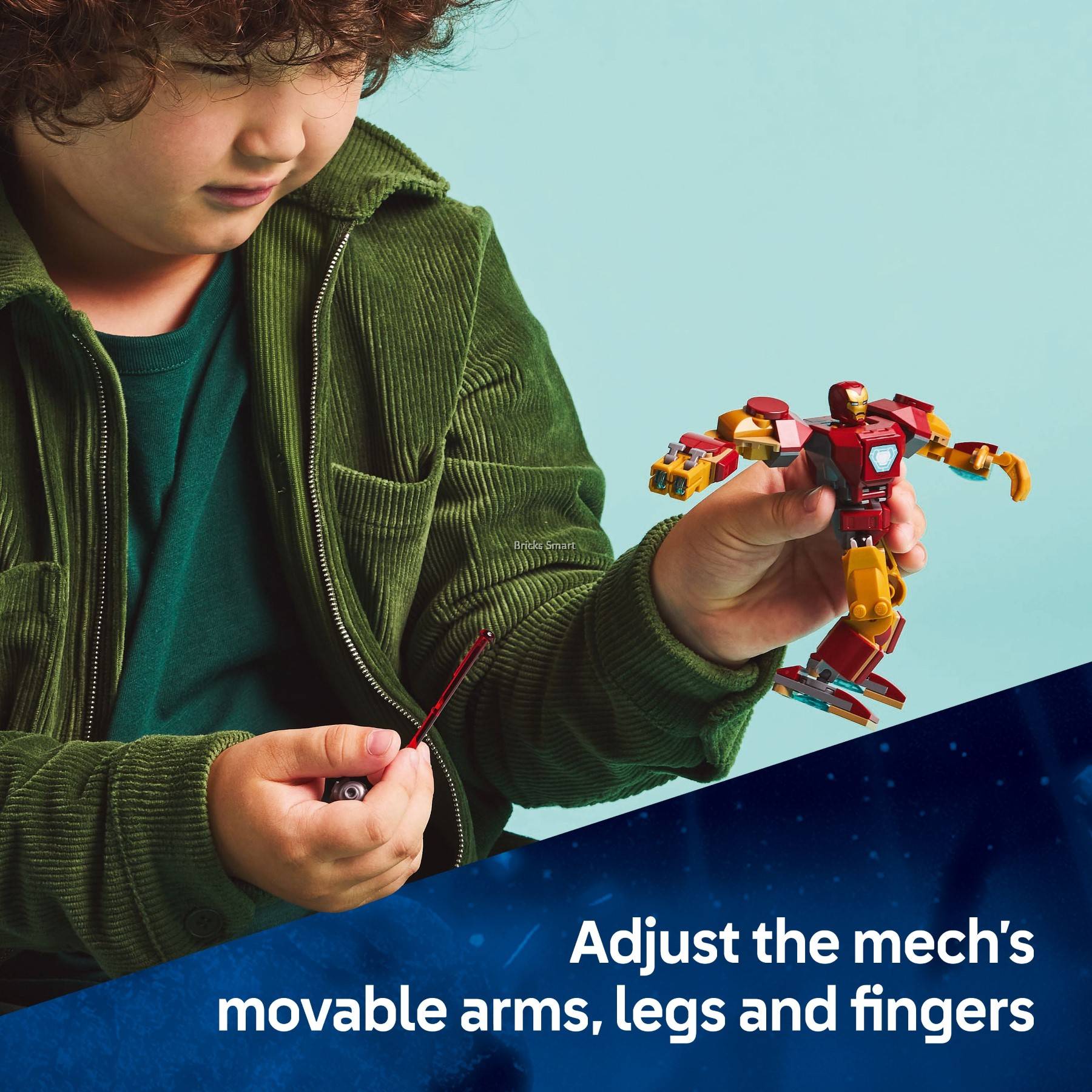 LEGO 76307 Marvel Super Heroes Iron Man Mech vs. Ultron Building Toy ...