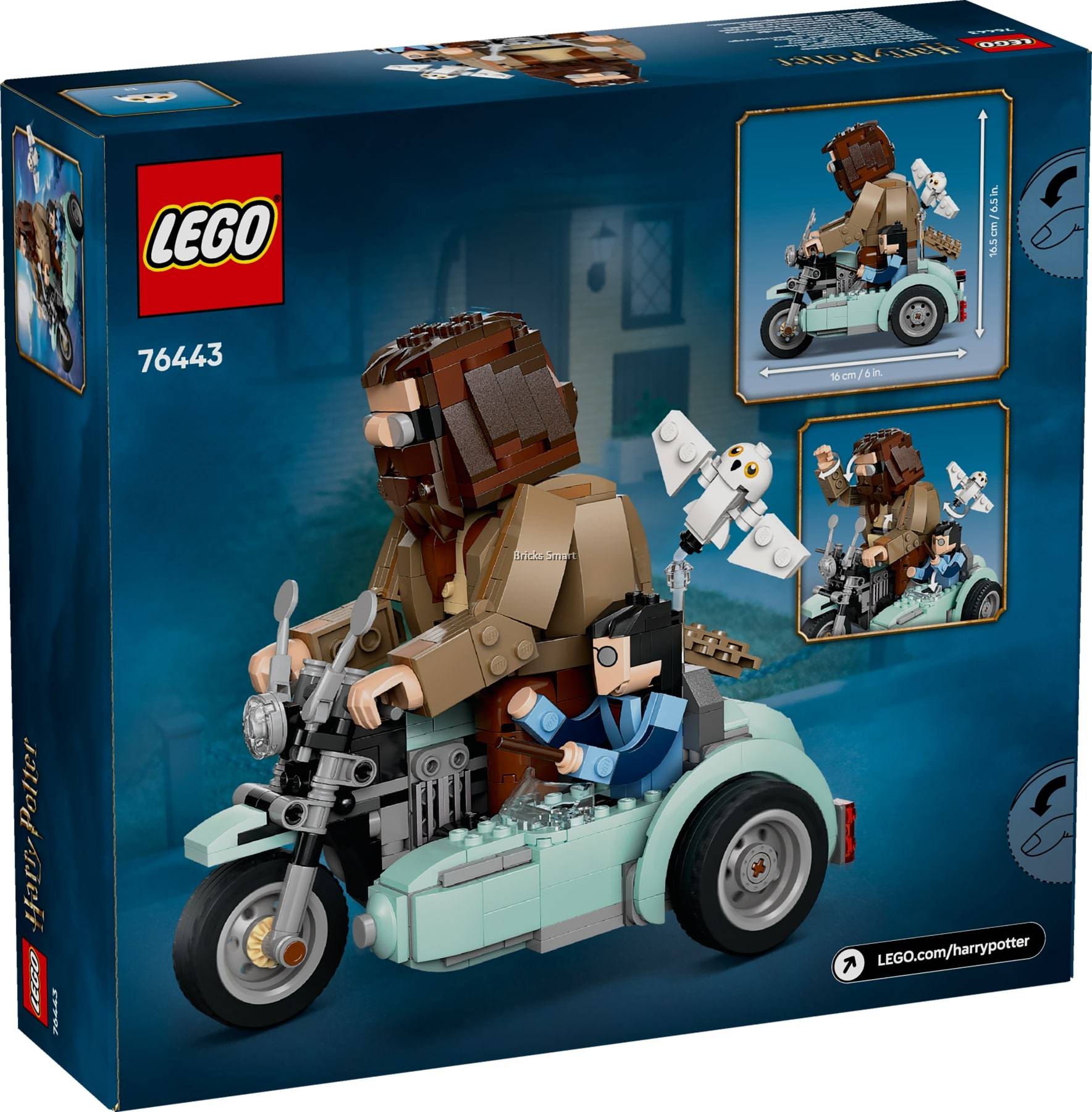 LEGO 76443 Harry Potter Hagrid & Harry's Motorcycle Ride Building Toy ...