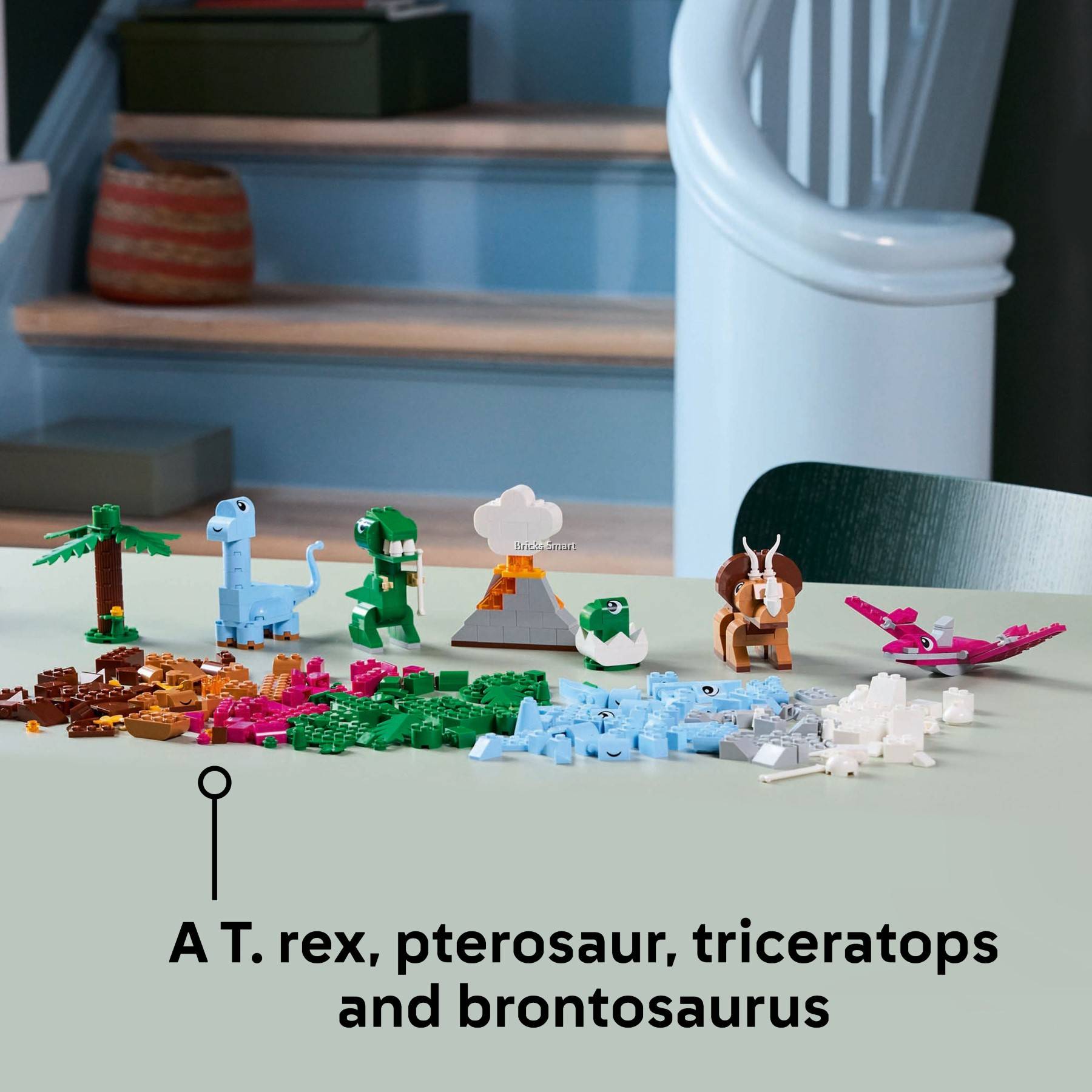 LEGO 11041 LEGO Classic Creative Dinosaurs Building Toy Set (450 Pieces)