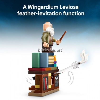 LEGO 76442 Harry Potter Hogwarts Castle: Charms Class Building Toy Set ...