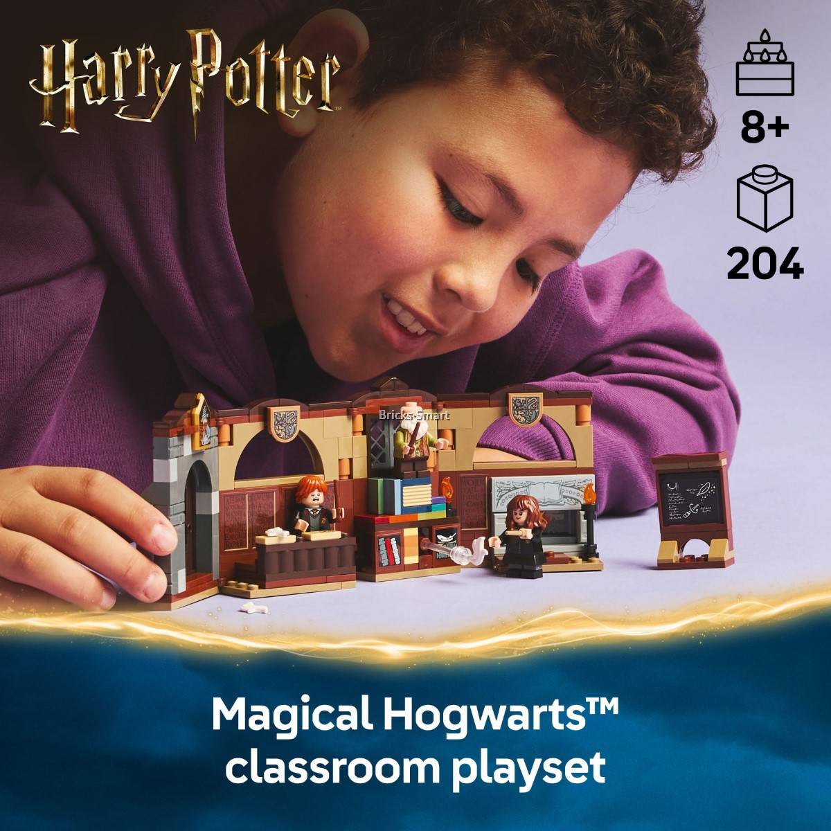 LEGO 76442 Harry Potter Hogwarts Castle: Charms Class Building Toy Set ...