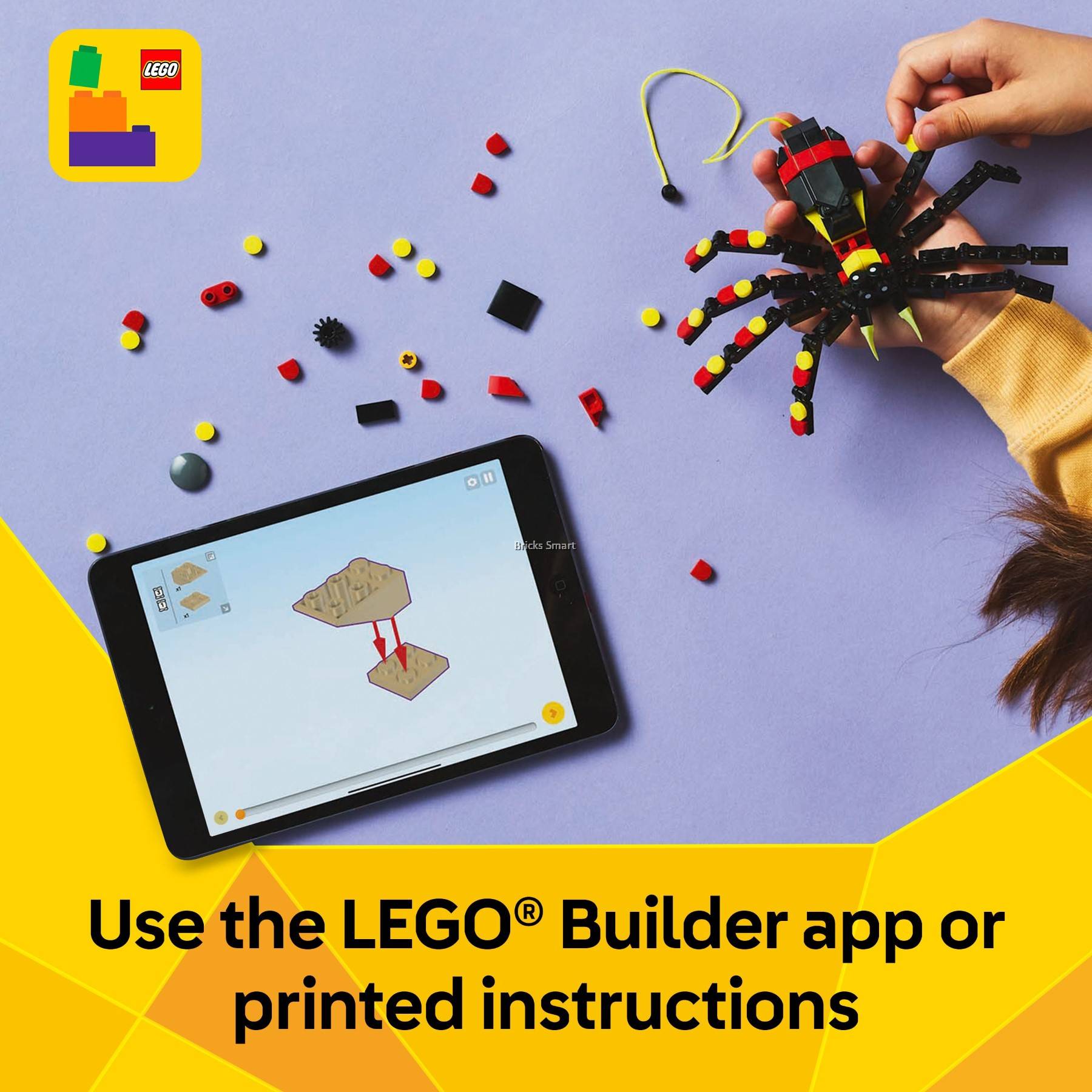 LEGO 31159 LEGO Creator Wild Animal: Surprising Spider Building Toy Set ...