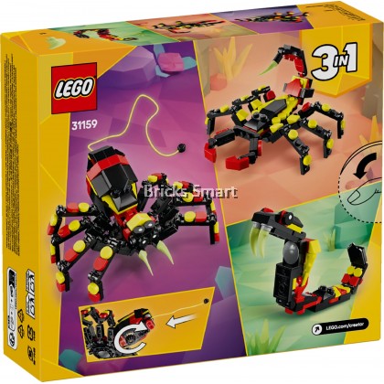 LEGO 31159 LEGO Creator Wild Animal: Surprising Spider Building Toy Set ...