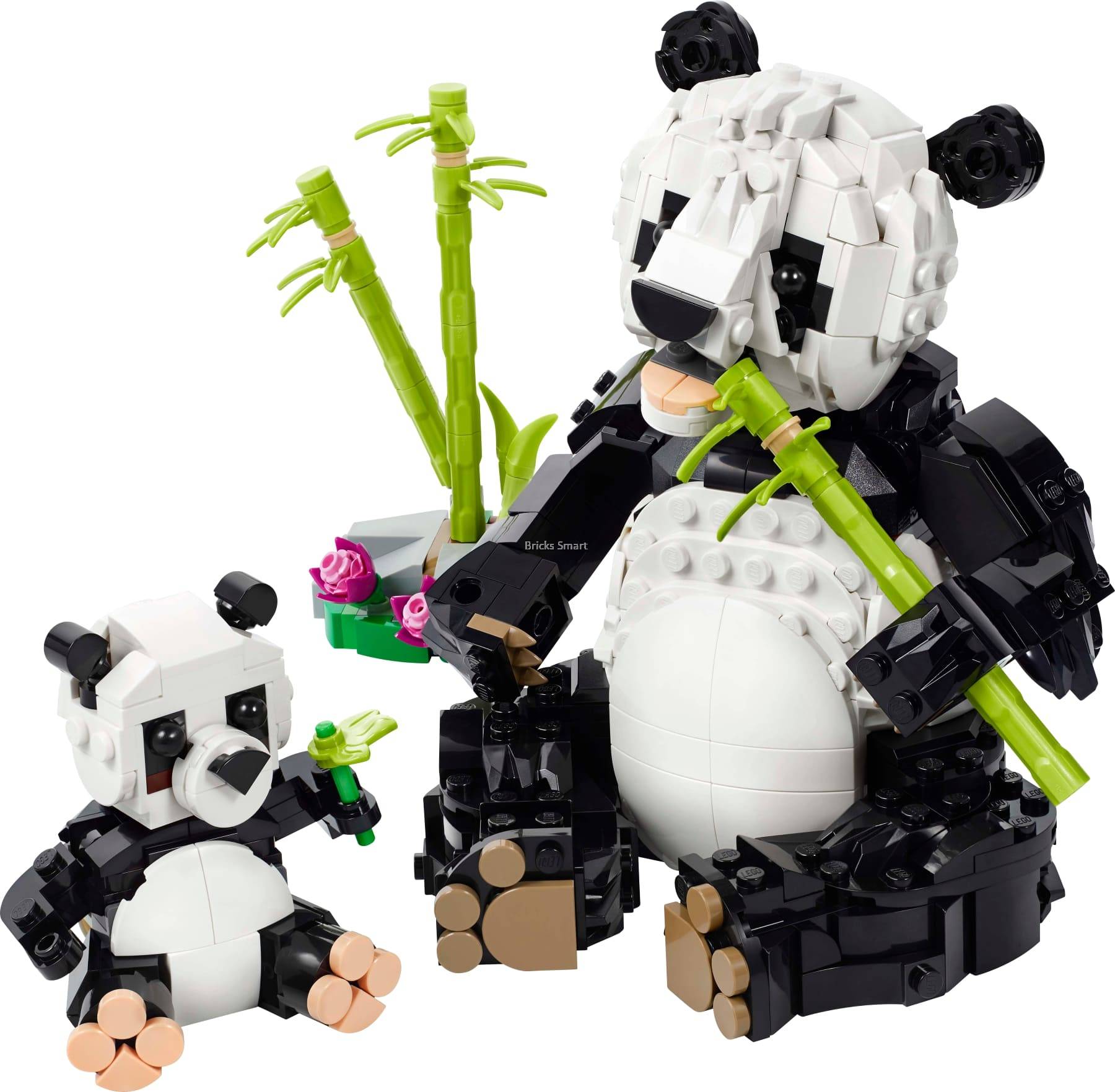 LEGO 31165 LEGO Creator Wild Animals: Panda Family Building Toy Set ...