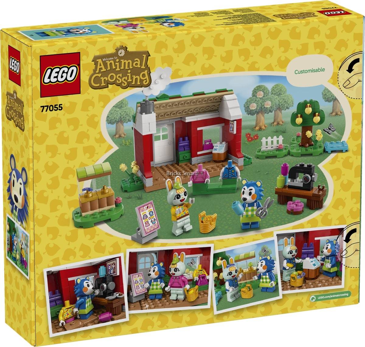 LEGO 77055 Animal Crossing Able Sisters Clothing Shop Building Toy Set ...