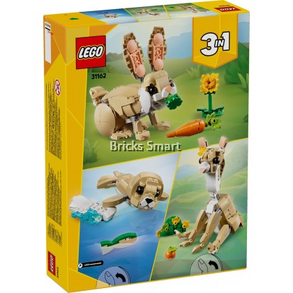 LEGO 31162 LEGO Creator Cute Bunny Building Toy Set (326 Pieces)