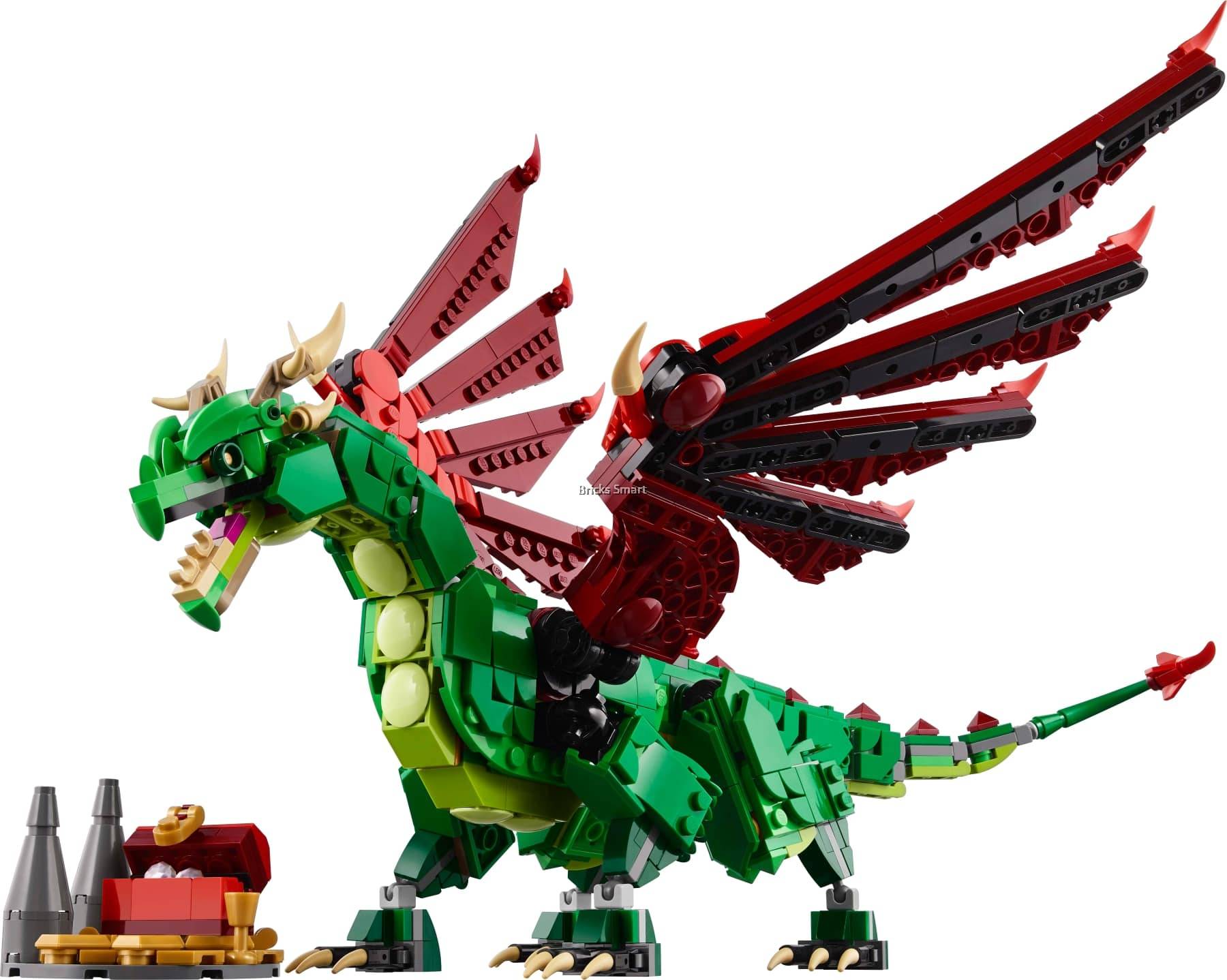 LEGO 31161 LEGO Creator Medieval Dragon Building Toy Set (715 Pieces)