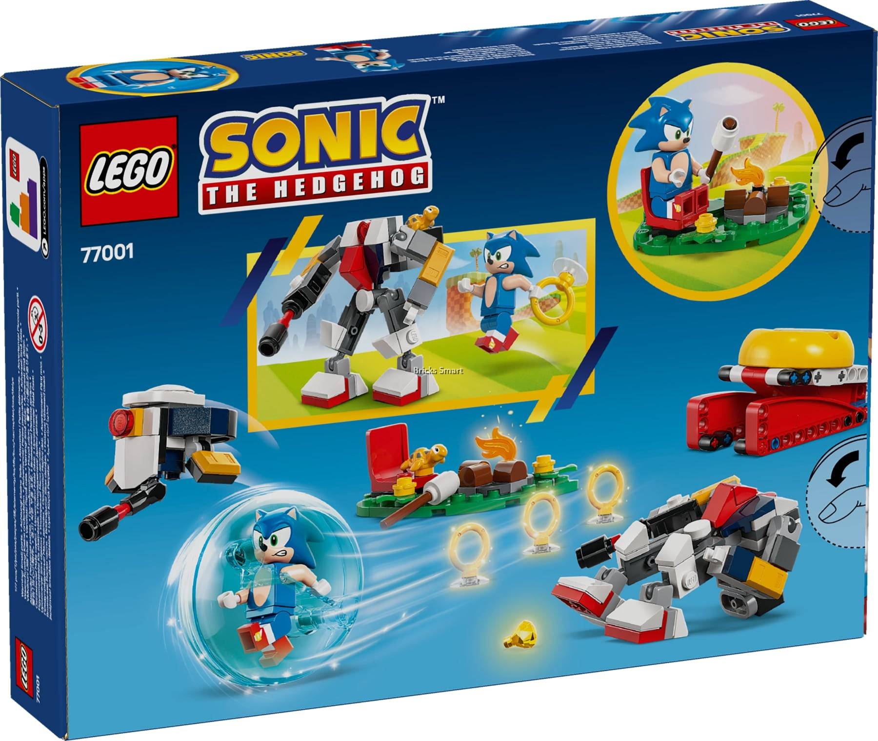 LEGO 77001 Sonic's Campfire Clash Building Toy Set (177 Pieces)